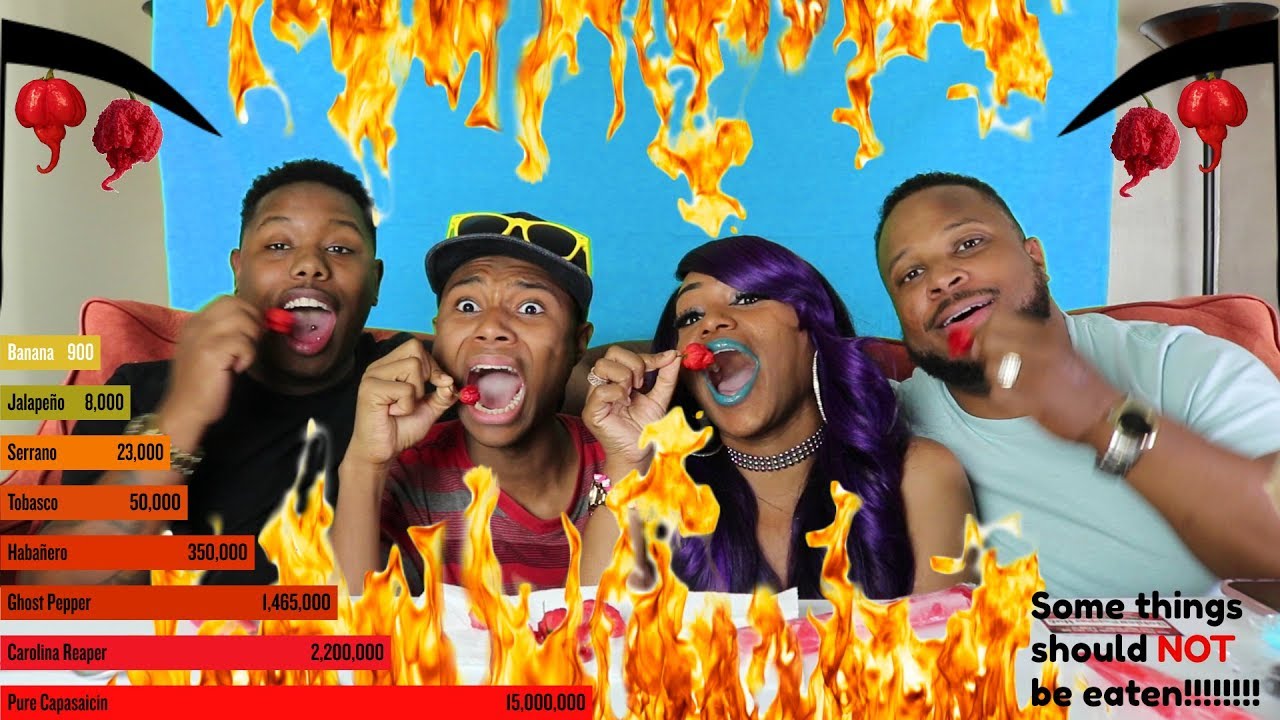 Carolina Reaper pepper challenge goes wrong