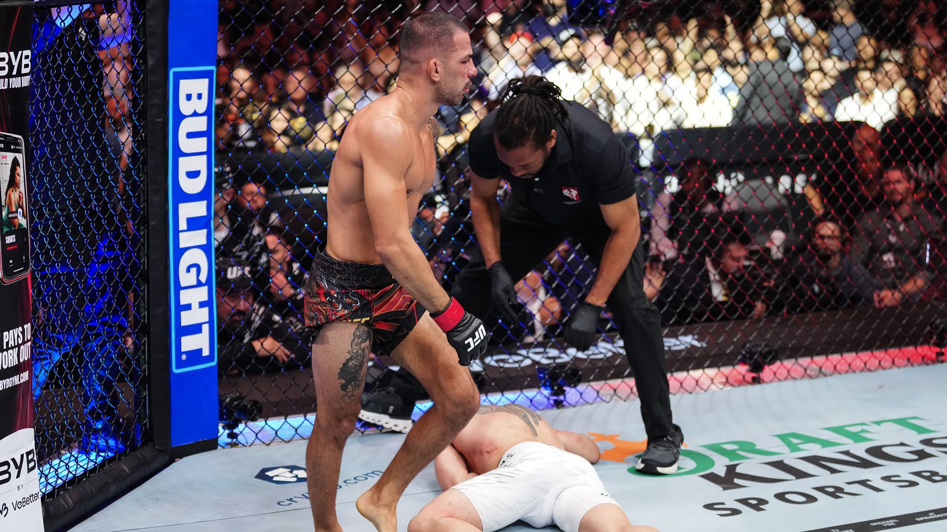 Highlights! Pantoja Chokes Out KKF, Faces Off With Van