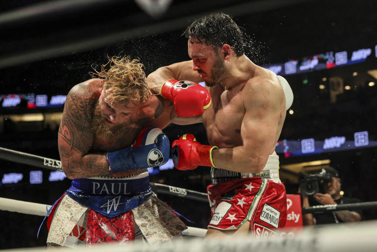 Jake Paul beats Julio César Chávez Jr. by unanimous decision at Honda ...