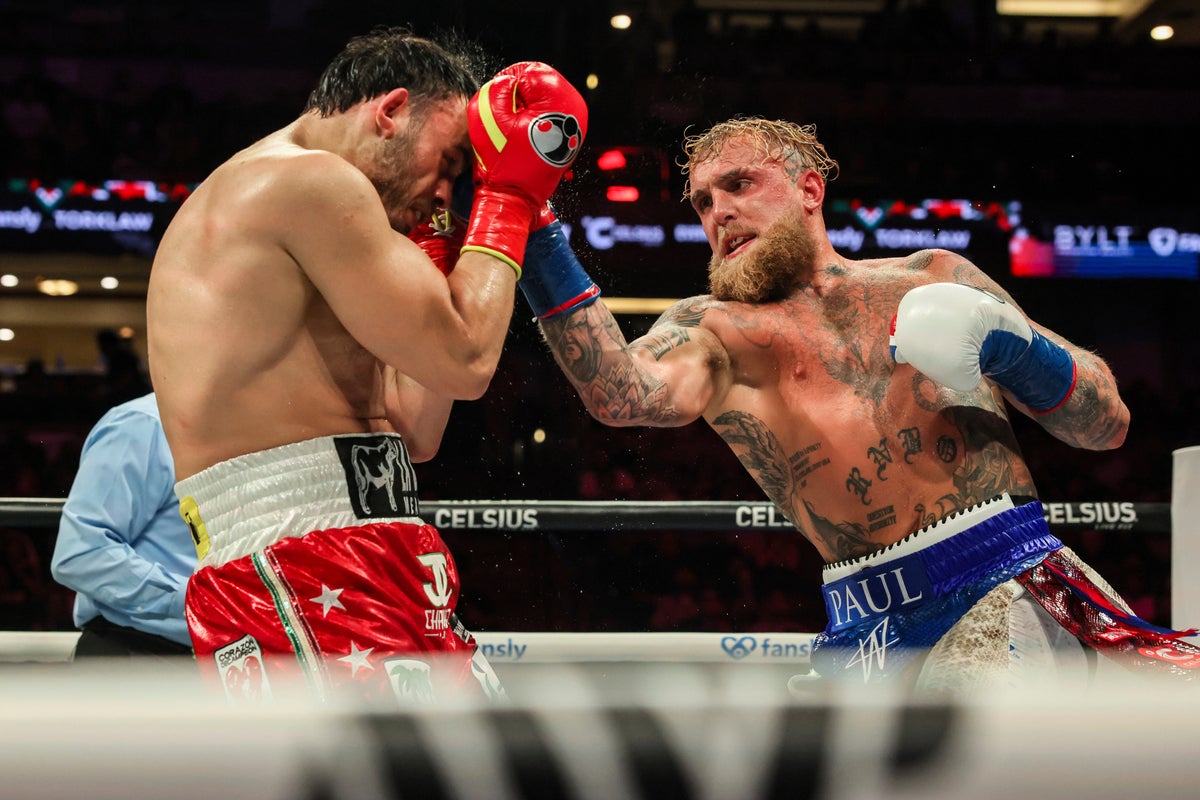 Jake Paul vs Chavez Jr live: Fight updates and results as YouTuber wins ...