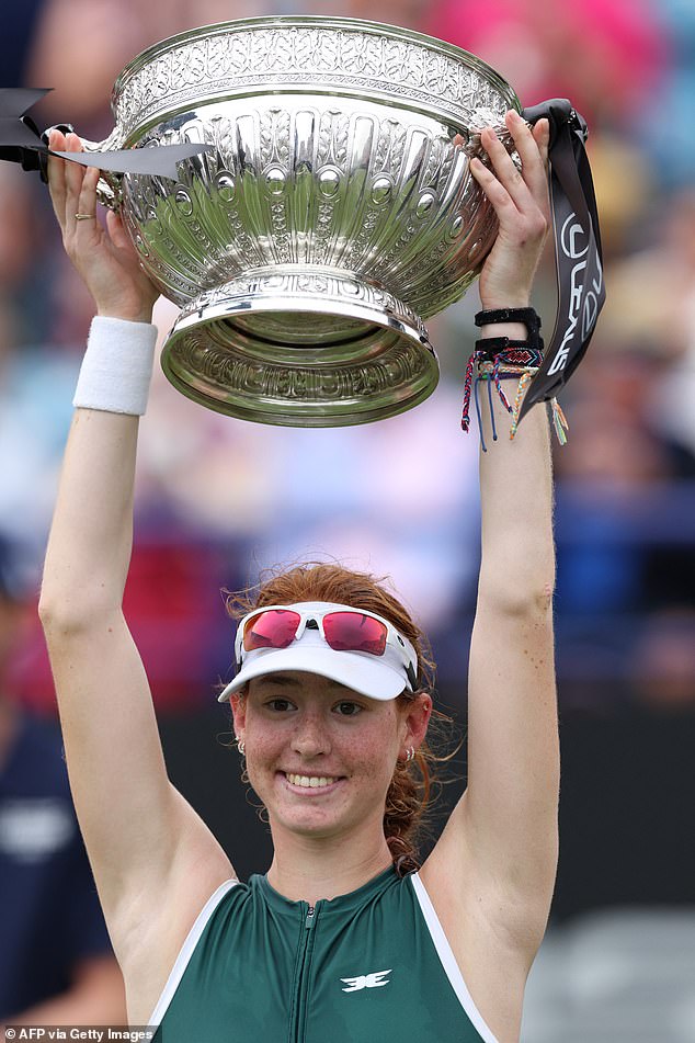 Aussie teen Maya Joint wins crucial Wimbledon warm-up tournament ...