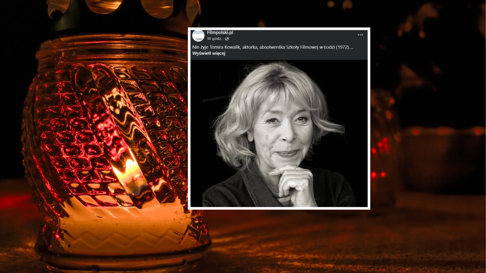 Nie żyje Tomira Kowalik. Zagrała w wielu polskich produkcjach