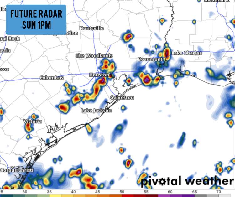 Thunderstorms, Saharan dust both aim for Houston Sunday. Here's what to ...