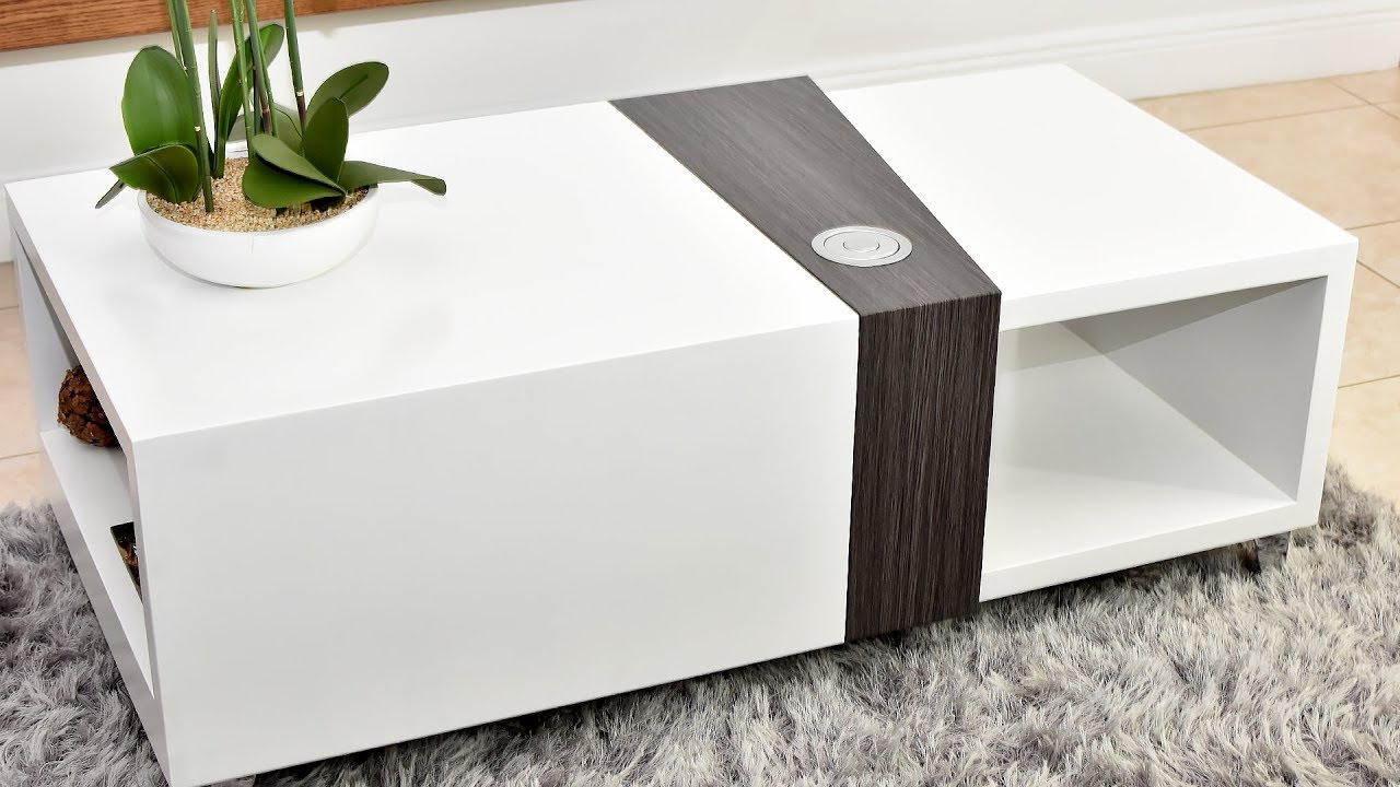 Modern Design automated coffee table