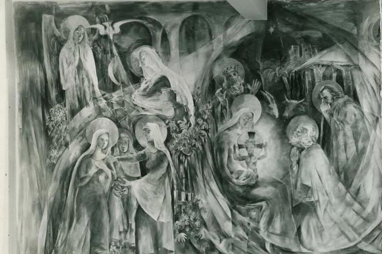 Battle is on to save hidden school masterpiece