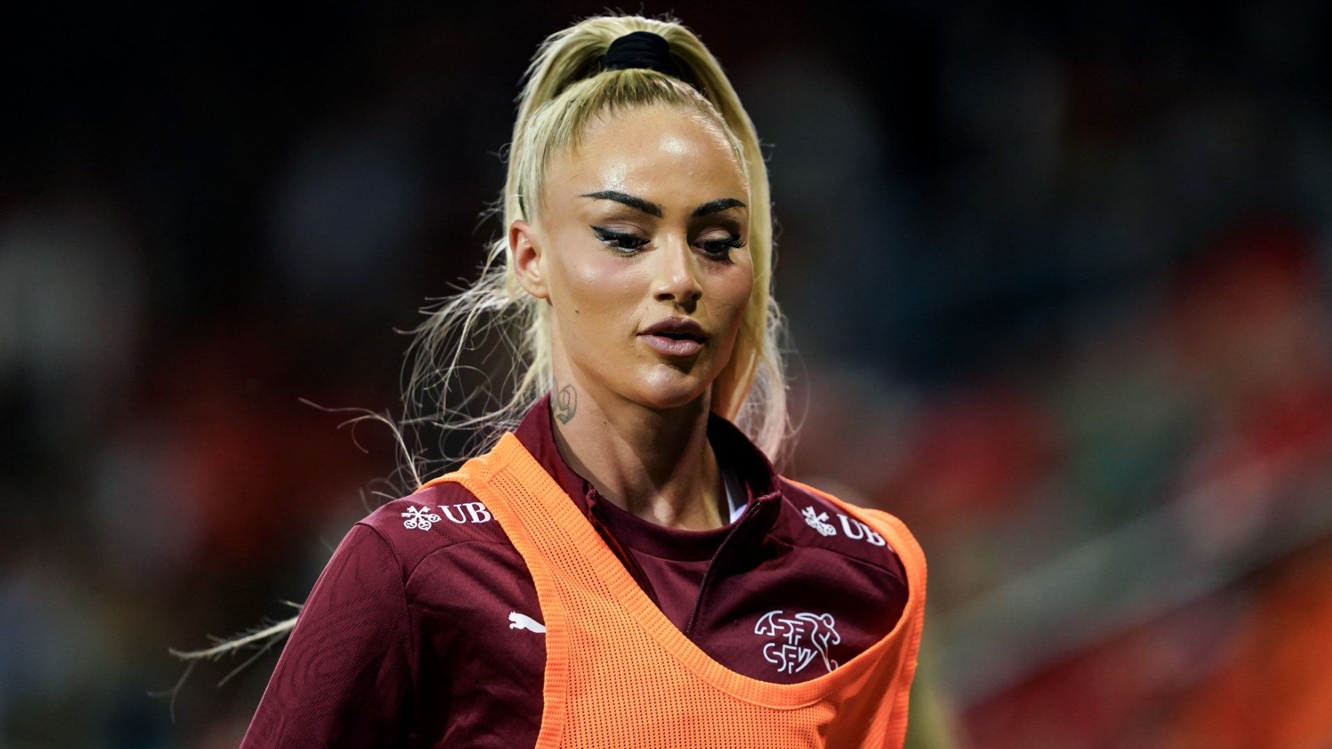 Alisha Lehmann responds to critics after Switzerland's 7-1 thrashing by ...