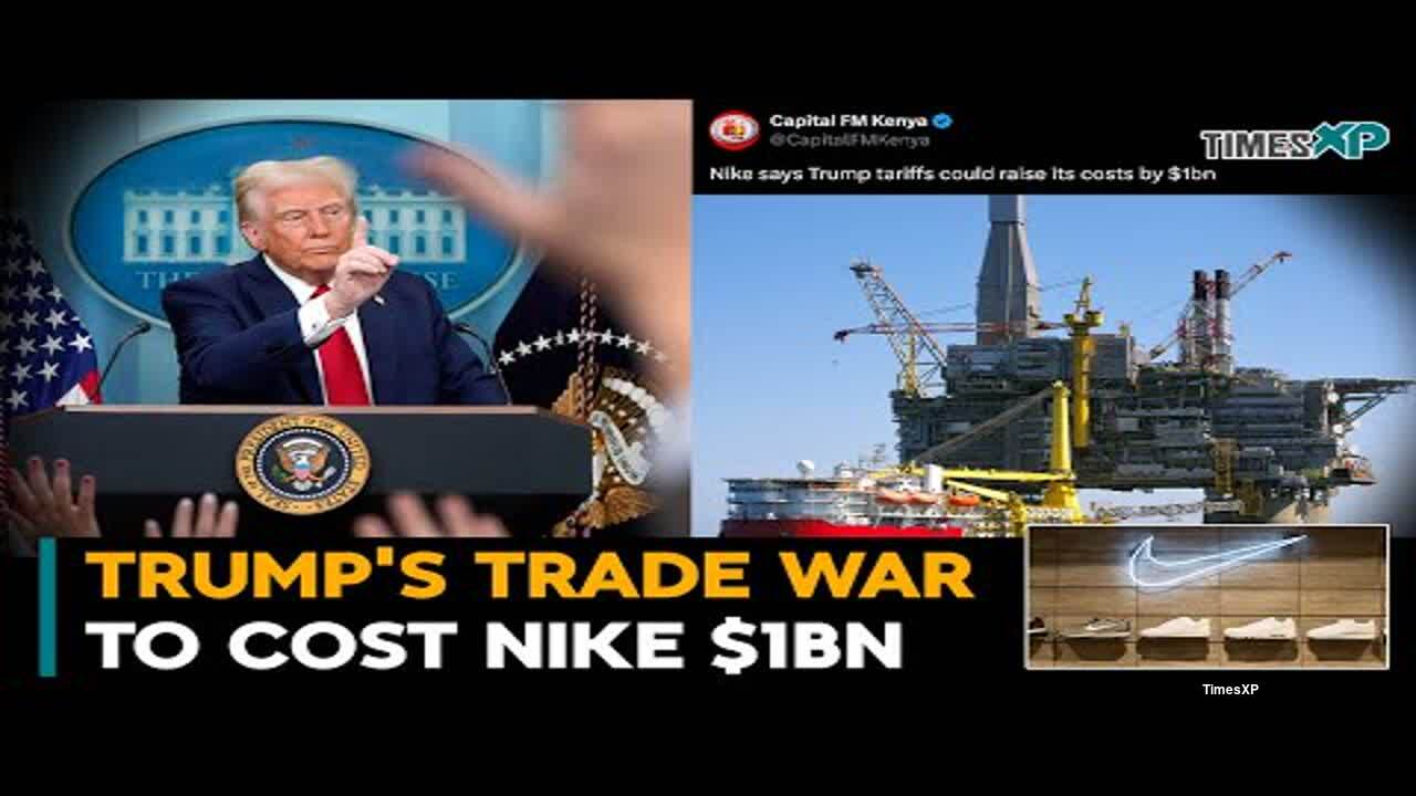 US President Donald Trump's trade war to cost NIKE $1bn