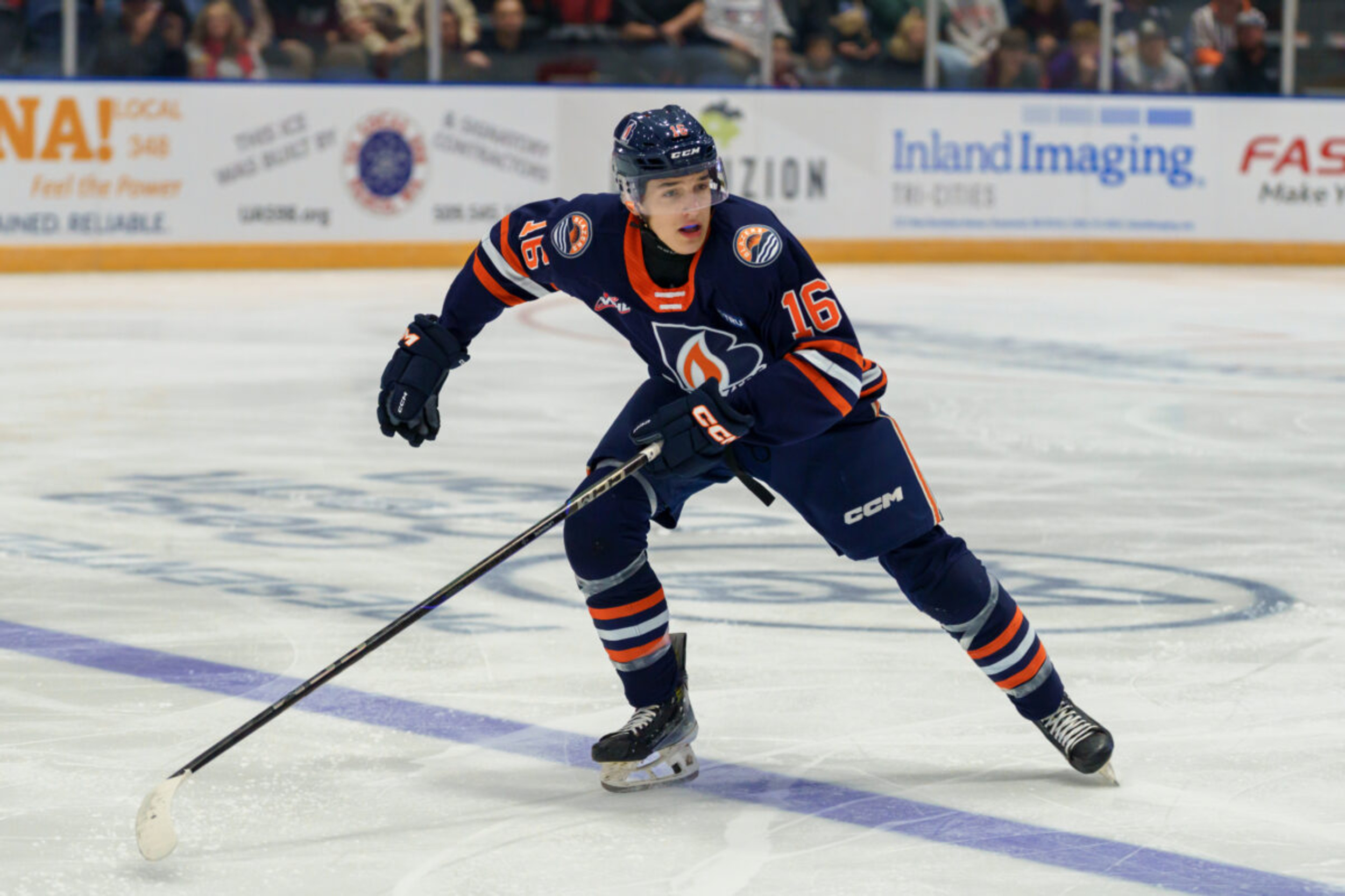 Oilers prospect Lafreniere emerging as sleeper pick of 2025 NHL draft