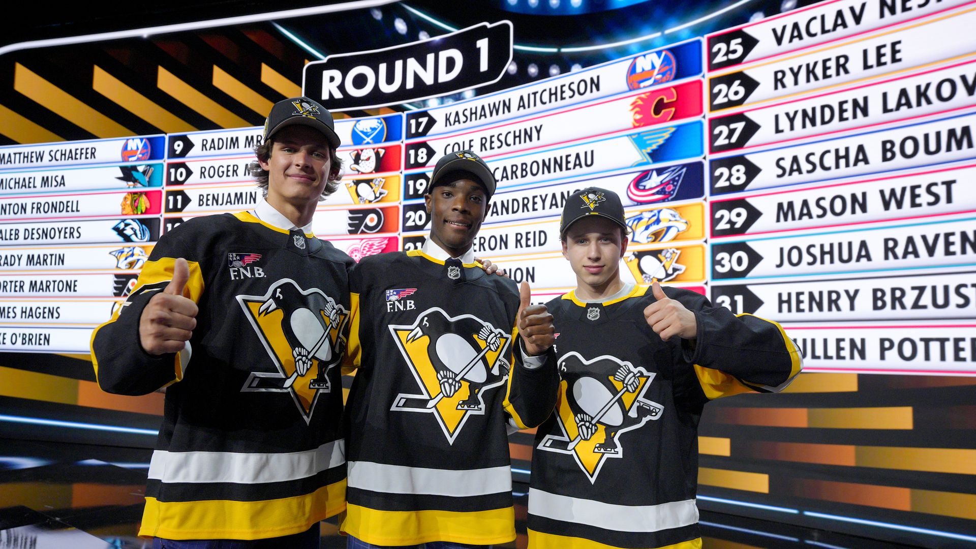 2025 NHL Draft: Reactions to the Penguins stocking up the cabinets in a ...