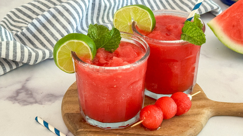 Our Watermelon Lime Slushie Recipe Is Light And Refreshing