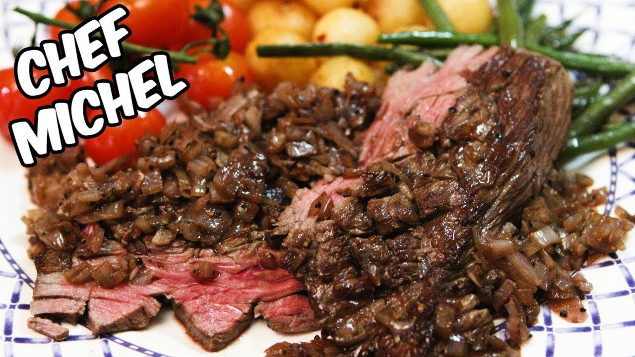 Recette facile et délicieuse de Bavette à l'échalote