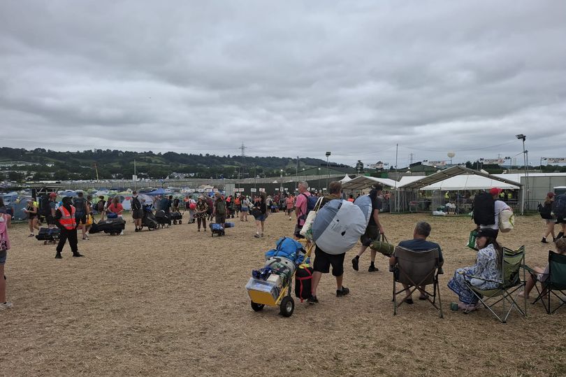 Glastonbury Festival goers explain why they are leaving on Sunday