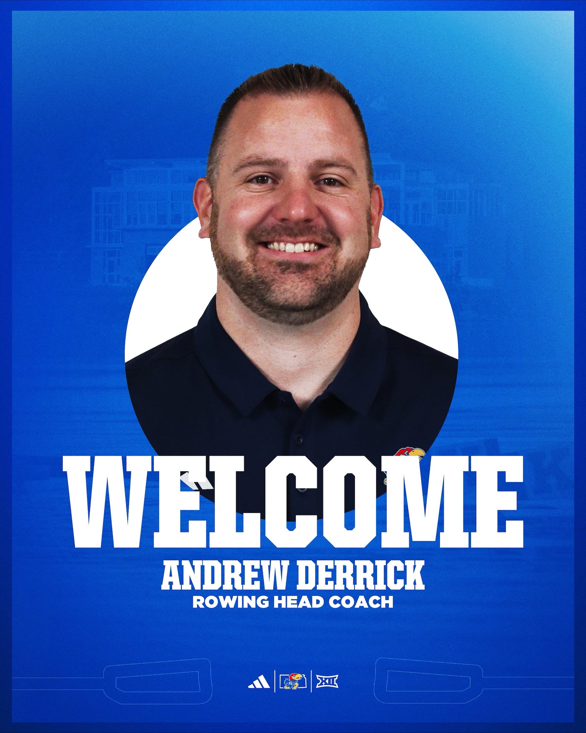 Andrew Derrick named 3rd Kansas women’s rowing head coach in program ...