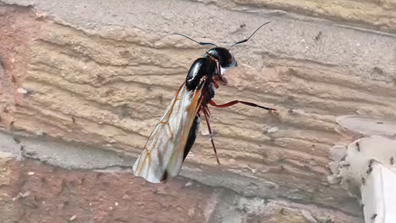 Flying Ant Day UK: Video shows dozens of ants taking flight - Do flying ...
