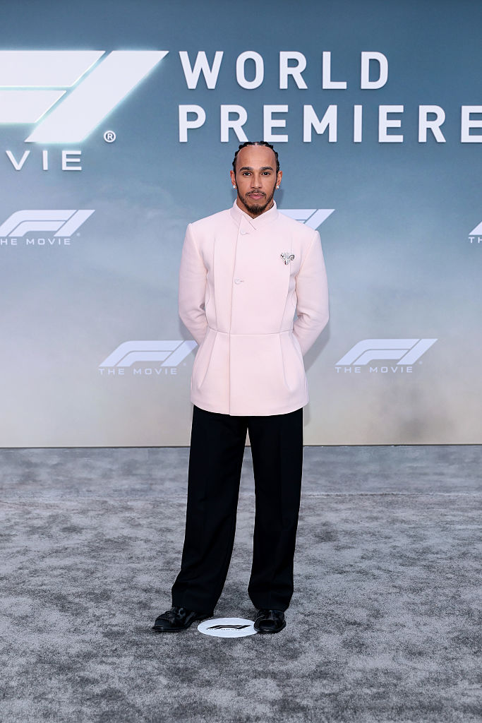 Brad Pitt, Lewis Hamilton (and so many stars) on the red carpet at the ...