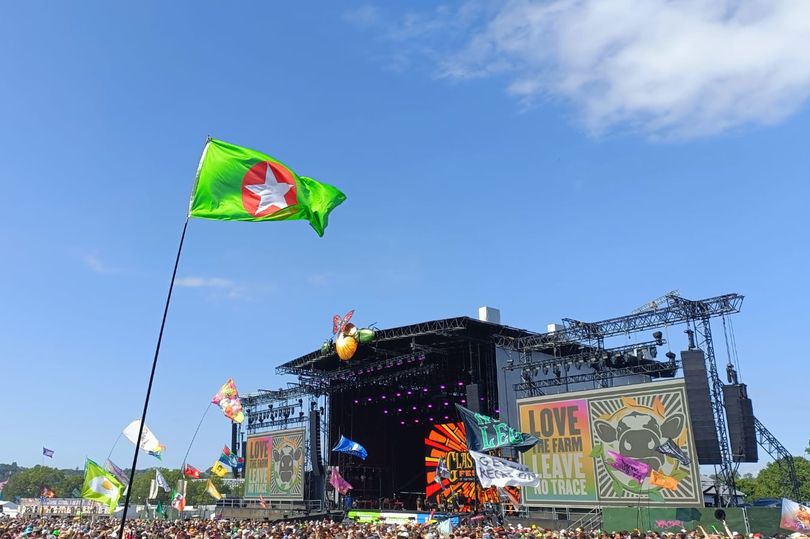 People's republic of Stroud whose flag is all over Glastonbury