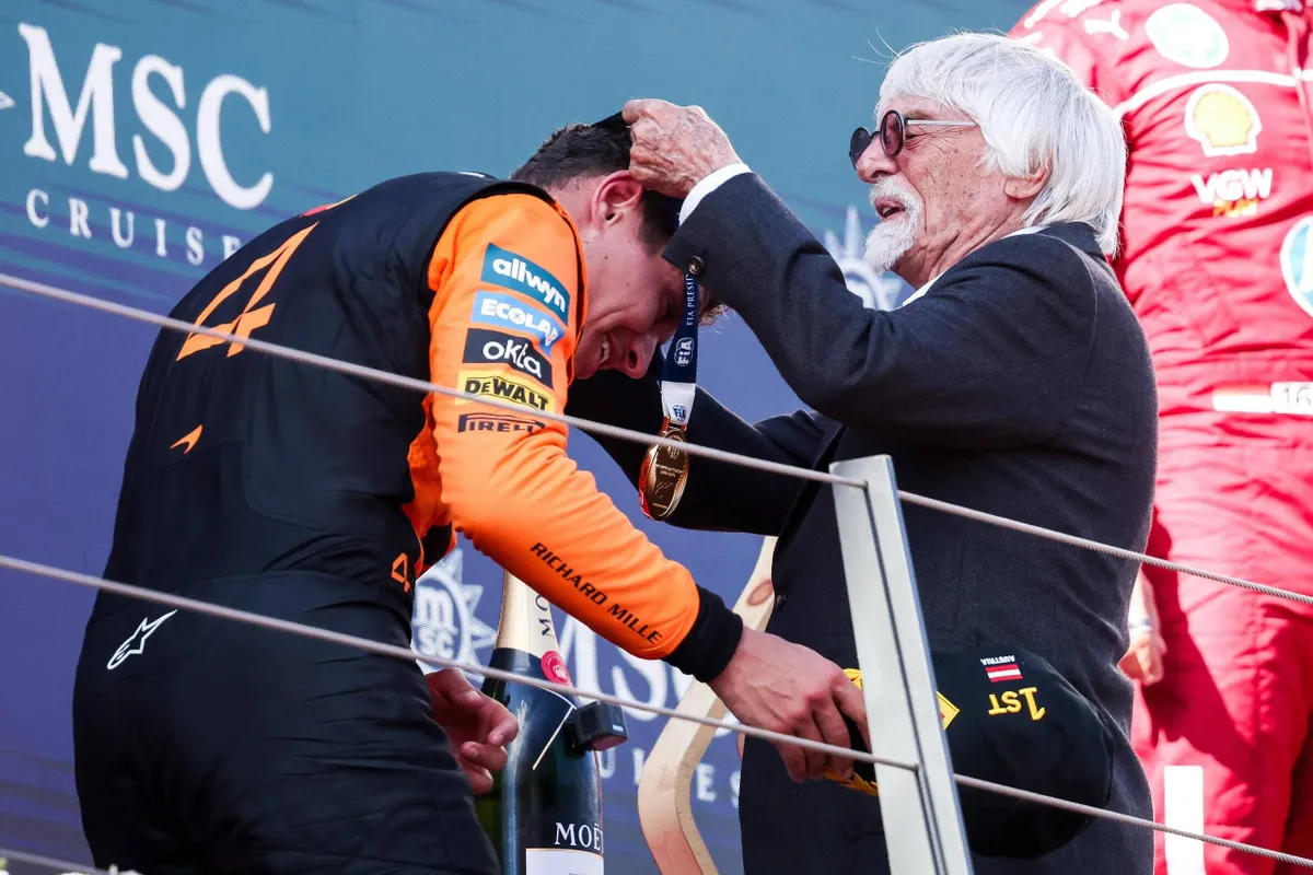 Norris récompensé par l'ancien patron de F1 après une victoire ...