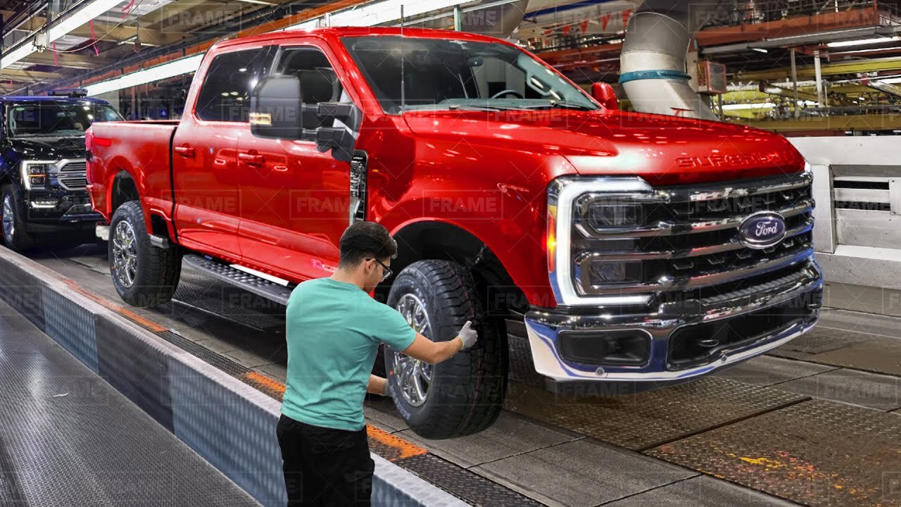 Inside the leading US factory where the 2023 Ford Super Duty is ...