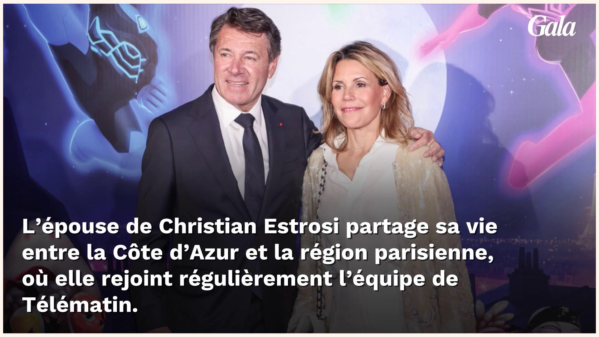 Laura Tenoudji et Christian Estrosi, leur fille de 7 ans Bianca vit ...