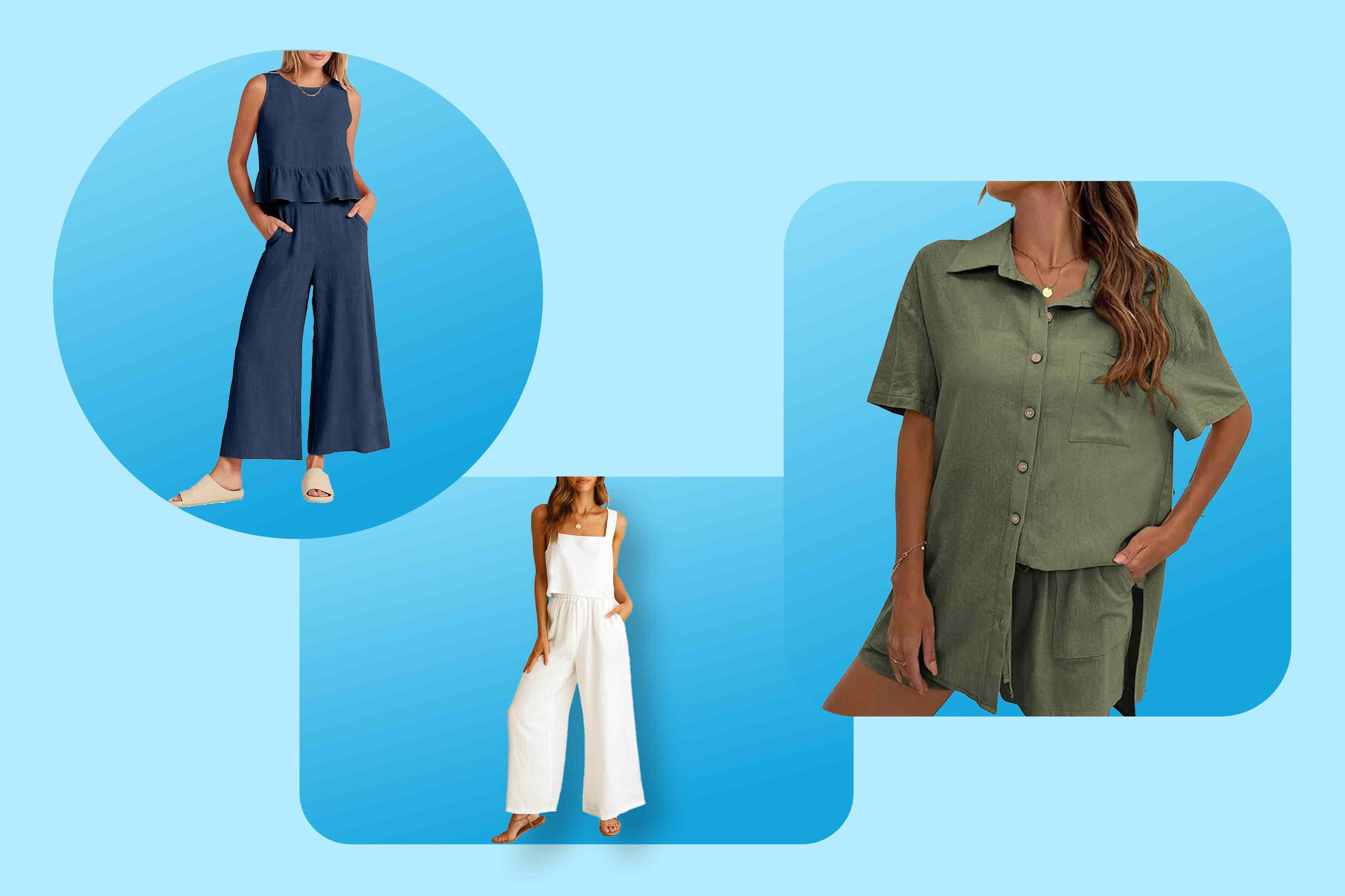 8 Vacation-Ready Linen Sets Under $50 That Lighten Your Summer Packing List