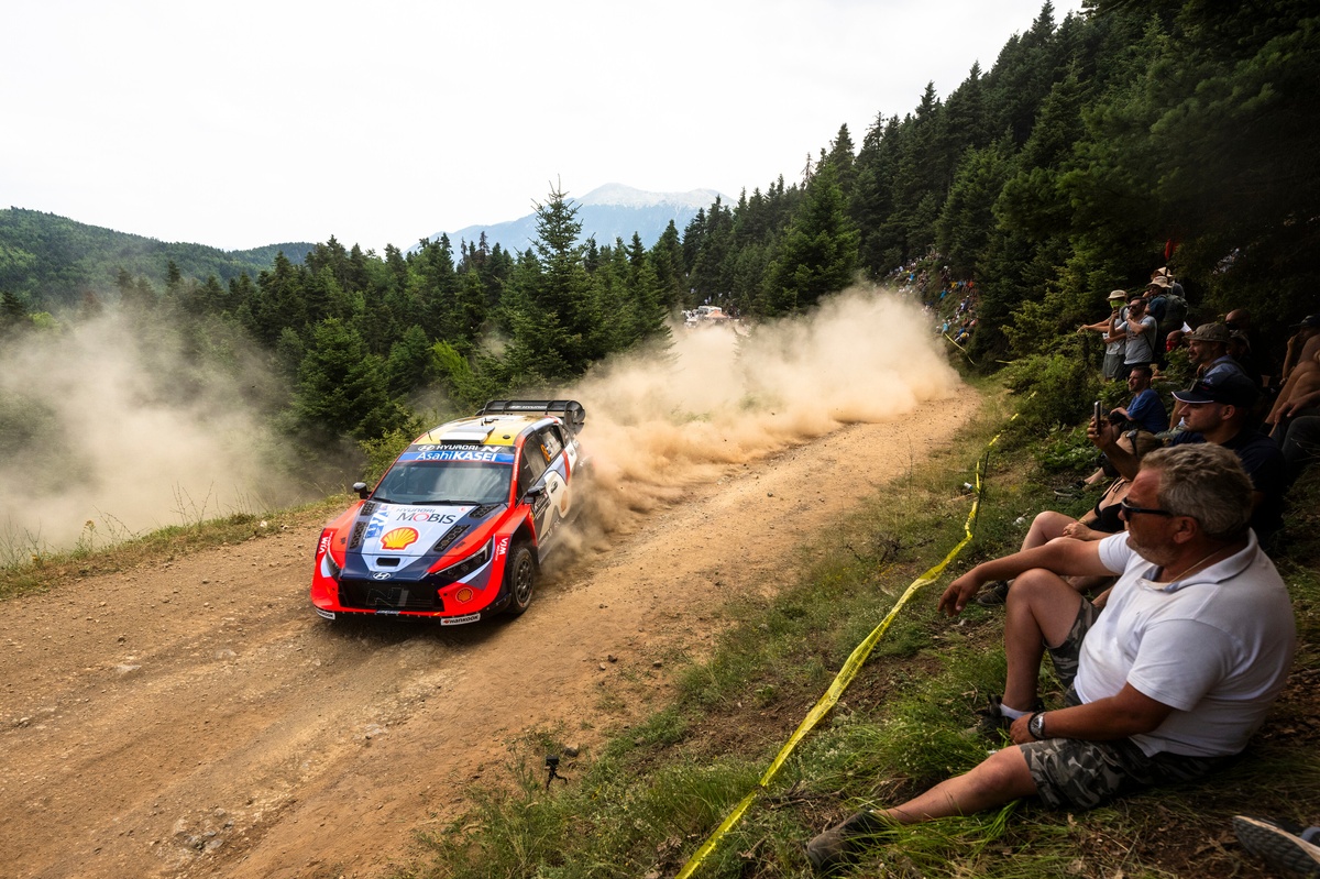 WRC Acropolis Rally: Tanak beats Ogier to end Hyundai victory drought