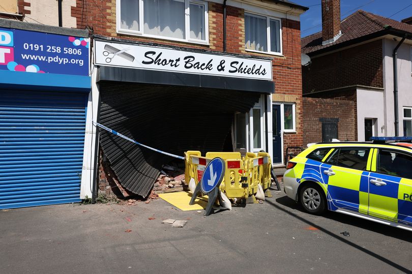 Dramatic Facebook footage shows moment car rams into North Shields ...