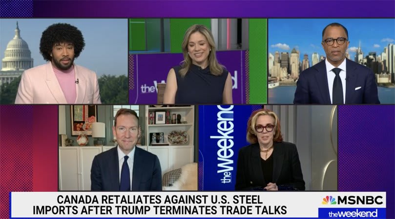 'What's he talking about?' MSNBC panel stumped by Trump boast