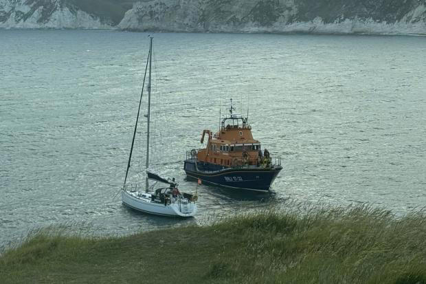 Stranded sailors rescued as weather conditions turn