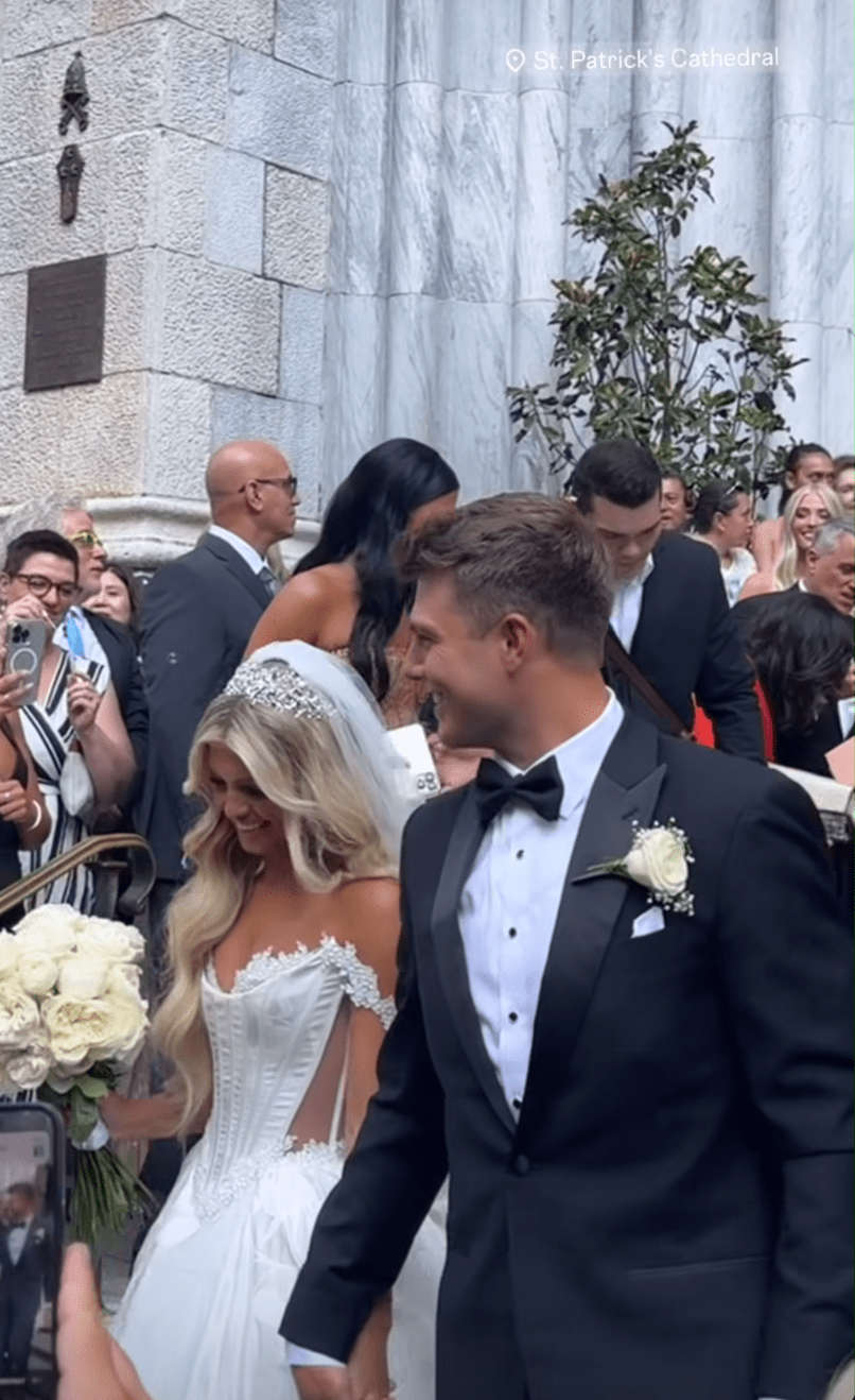 Zach Wilson, new wife Nicolette get married in lavish NYC wedding