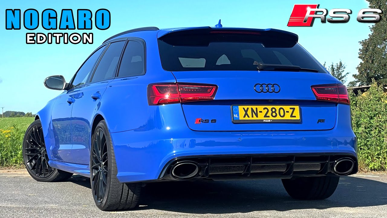 Audi RS6 Nogaro Edition (1 of 150) | Autobahn Review & POV Drive