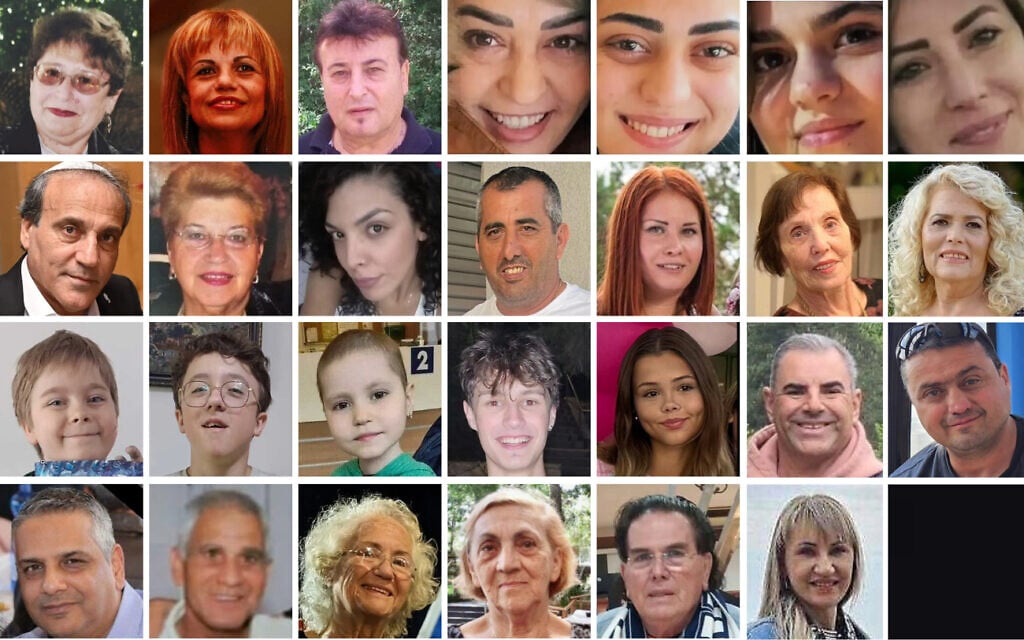 These are the 28 victims killed in Iranian missile attacks during the ...
