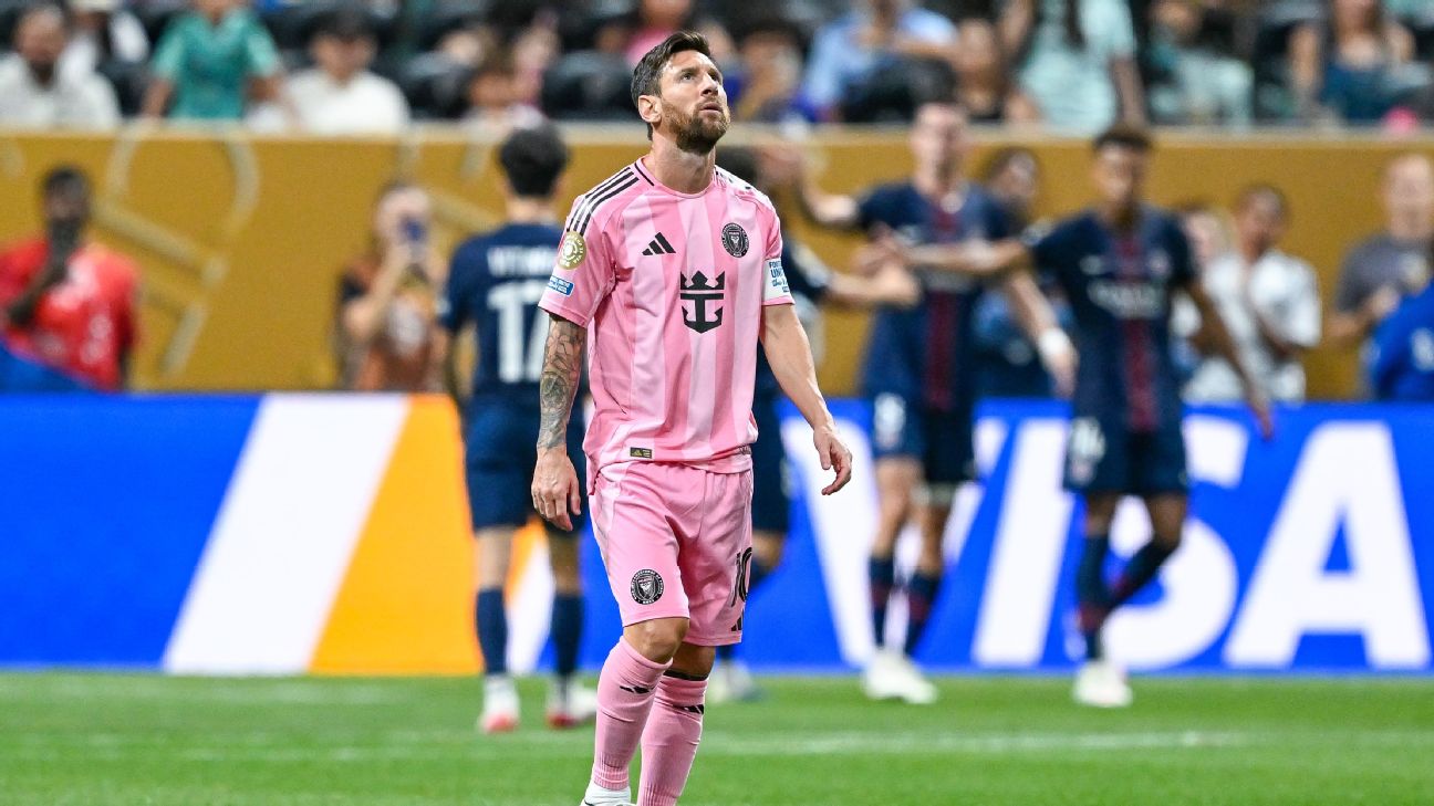 Not even Messi can bridge the gap between PSG, Inter Miami