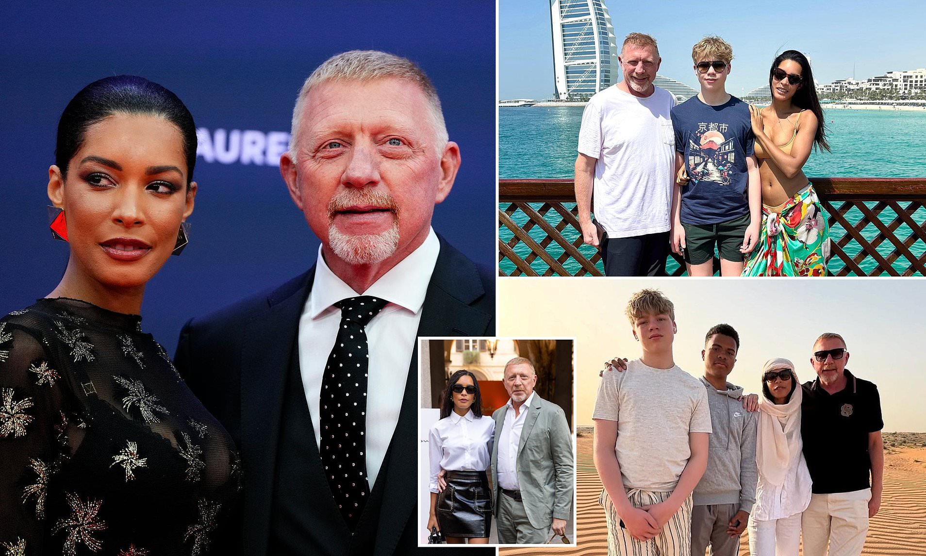 Boris Becker set to welcome his FIFTH child: Tennis legend, 57, reveals ...