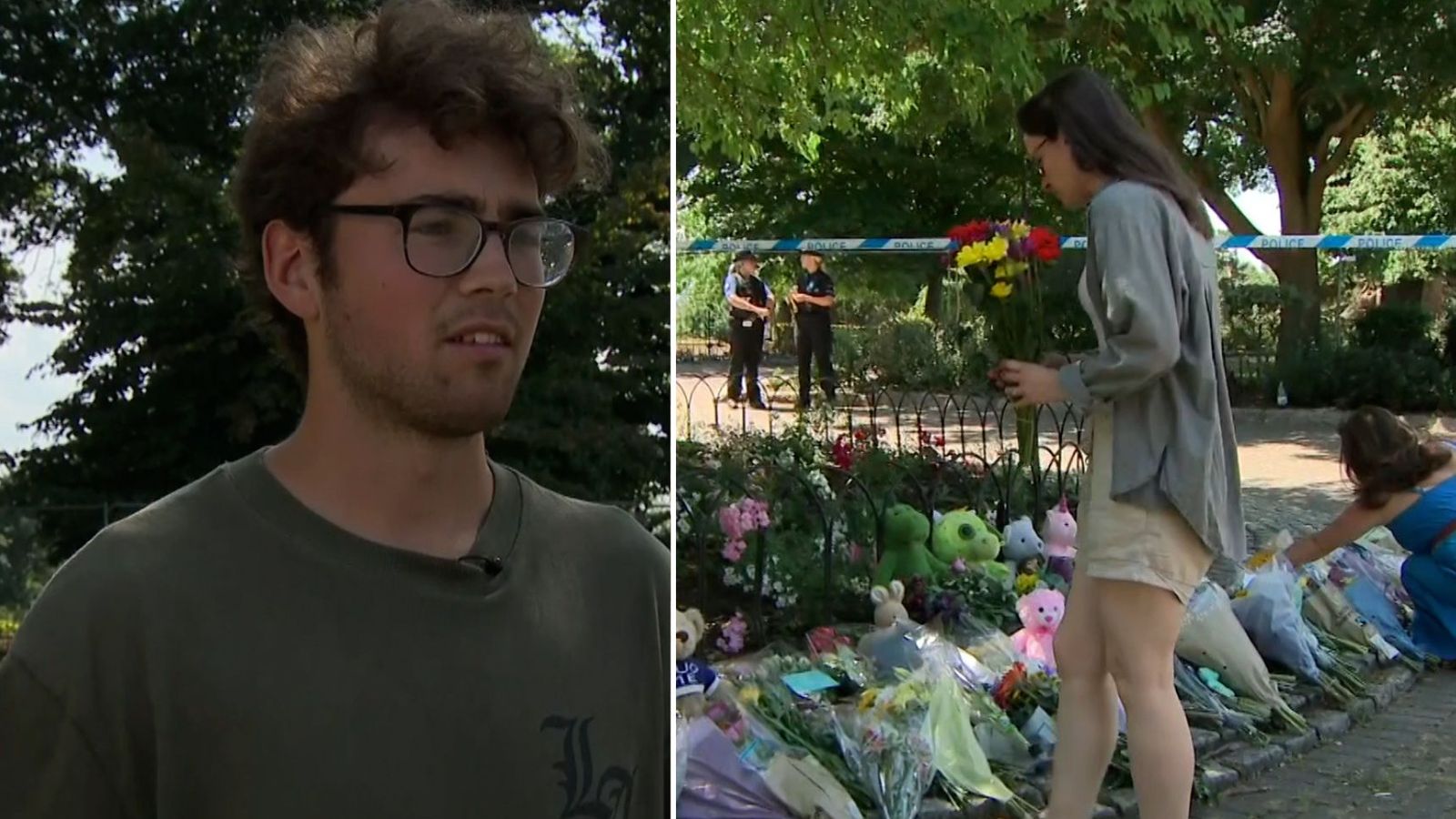 Witness describes 'heartbreaking' tree incident