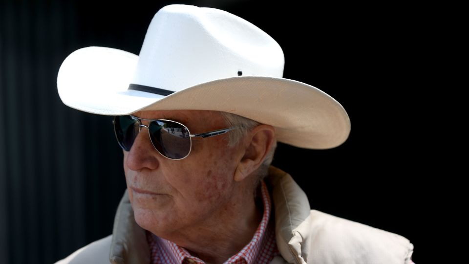 Hall of Fame horse trainer D. Wayne Lukas, a winner of 15 Triple Crown ...