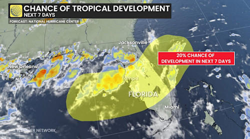 Flash flood threat grows in Florida, Mexico as tropics heat up