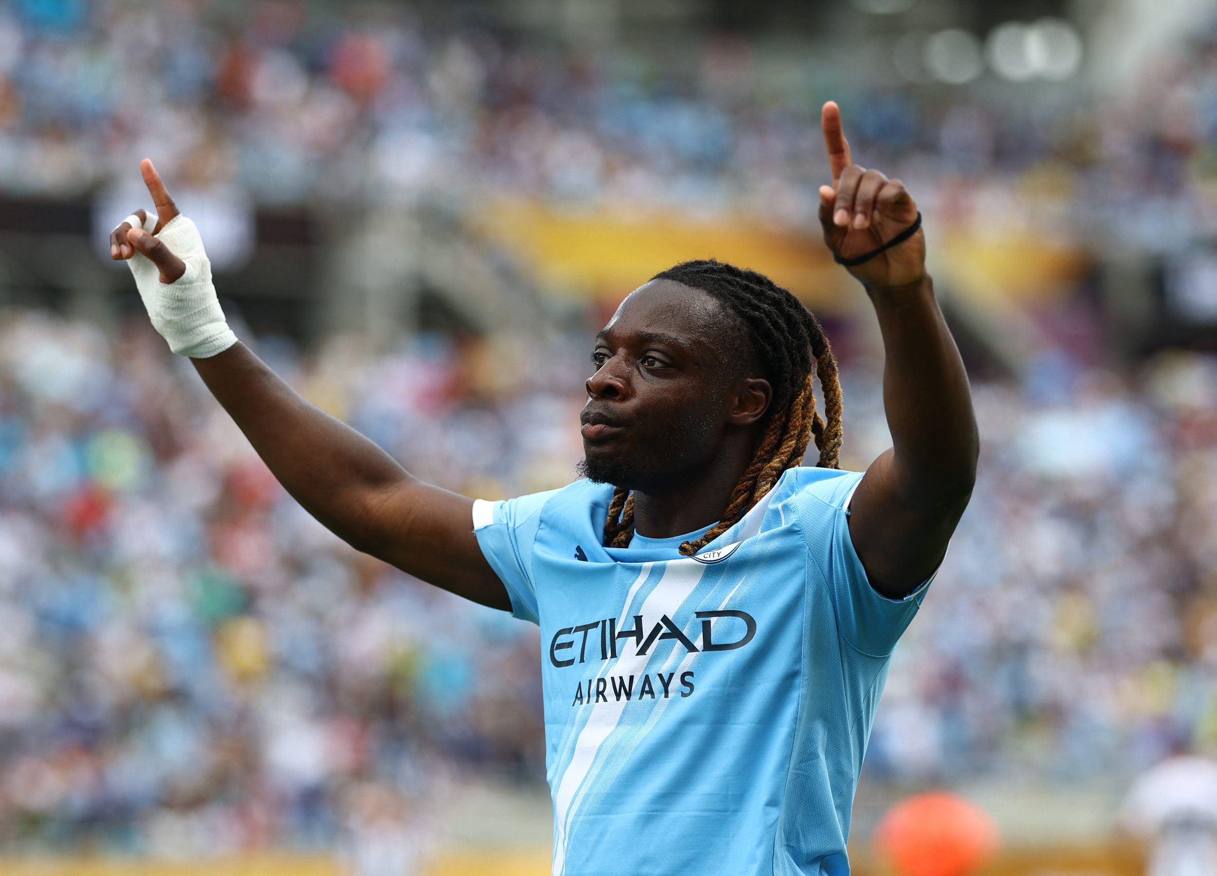 Two Manchester City wingers have shown signs of improvement at the Club ...