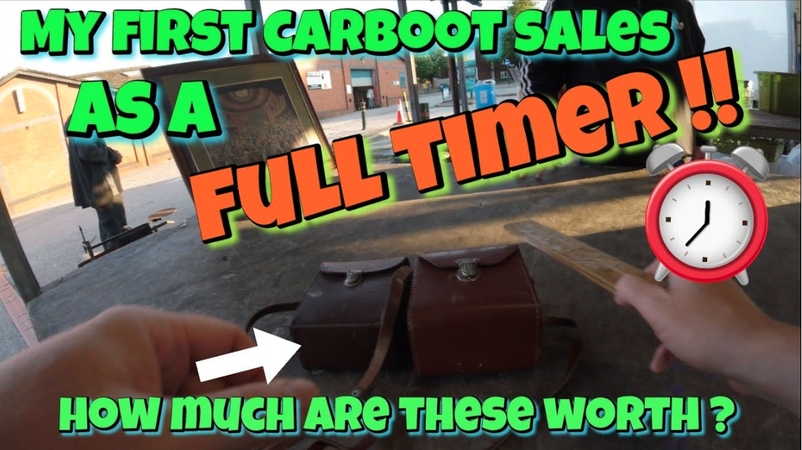 My First Car Boot Sale as a Full-Time Reseller – Let’s See What I Found!