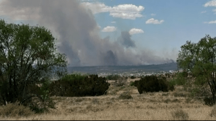 Oak Ridge Fire burns 6,000 acres in Navajo Nation