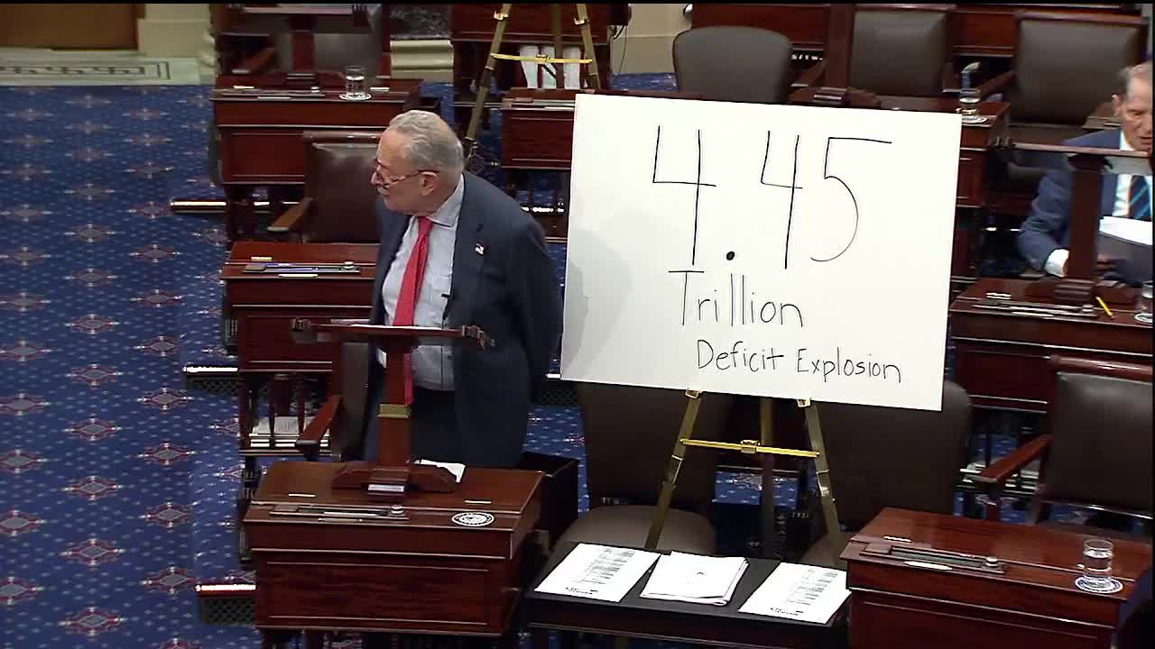 'Check Your Math, Chairman Graham': Chuck Schumer Calls Out Lindsey ...