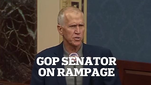GOP senator rages against 'broken promise' of Trump's spending bill