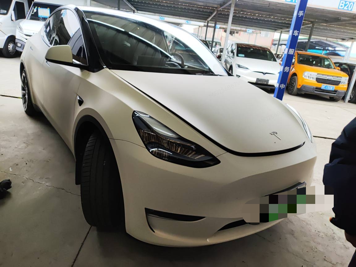 特斯拉 Model Y 2021款 改款 长续航全轮驱动版 3D5实拍图