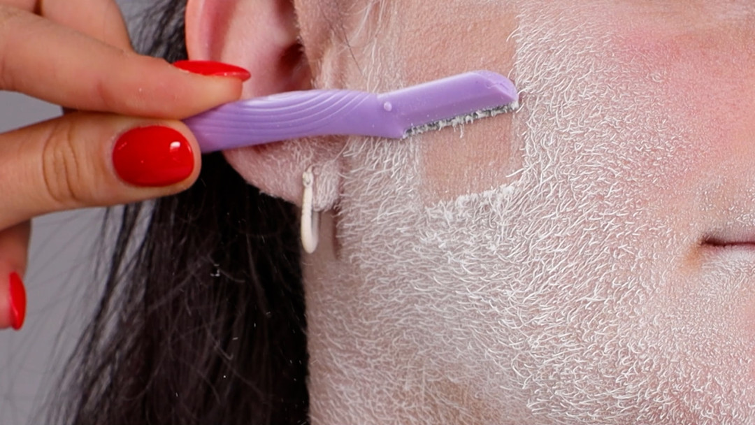 Satisfying Peach Fuzz Removal