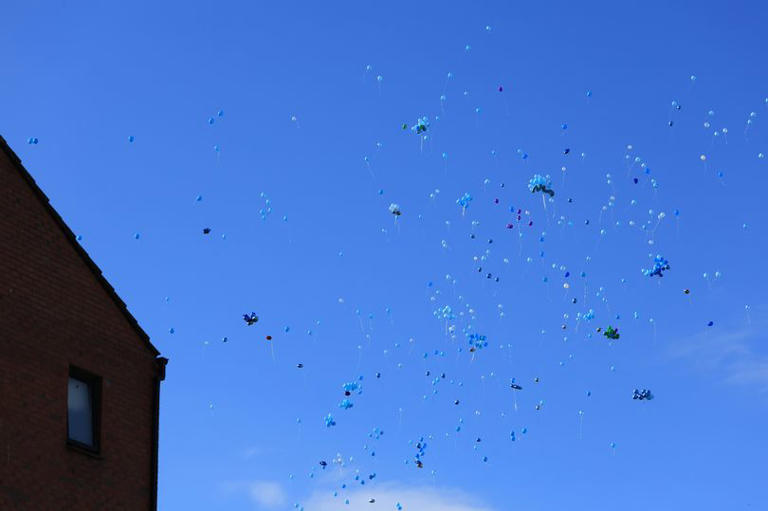 Fundraiser and balloon release for young man killed after being ...