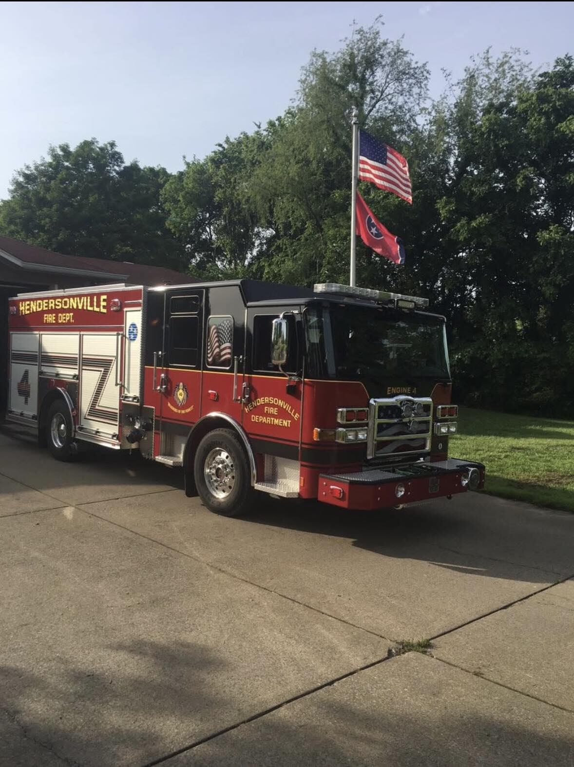 TN woman rescued after being trapped inside house fire
