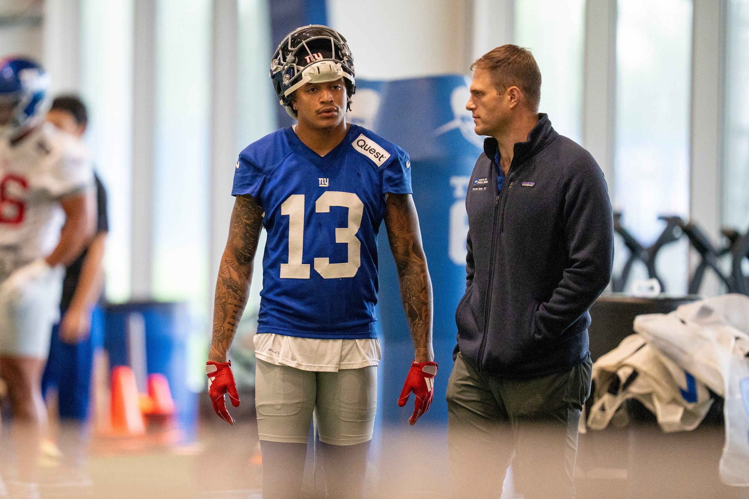 Jalin Hyatt adds muscle, targets breakout year with Giants