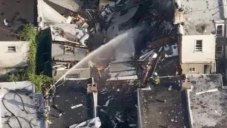 Explosion destroys multiple Philadelphia homes, kills 1 person, injures 2