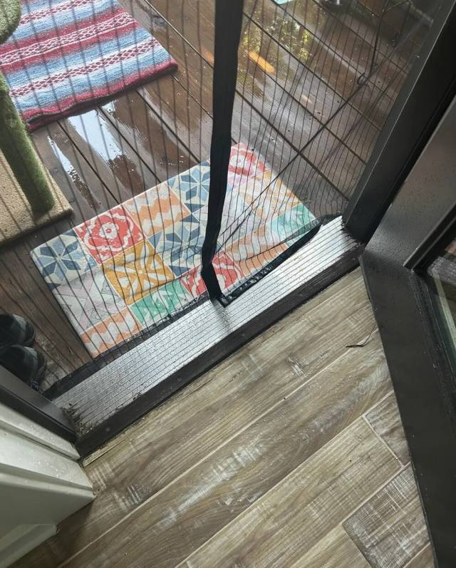 Tenant stunned after mystery liquid comes streaming down from neighbor ...