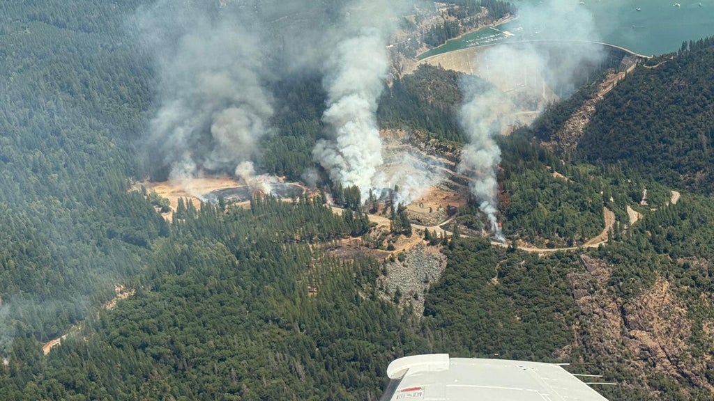 Marysville Fire prompts evacuation warnings near Bullards Bar Reservoir