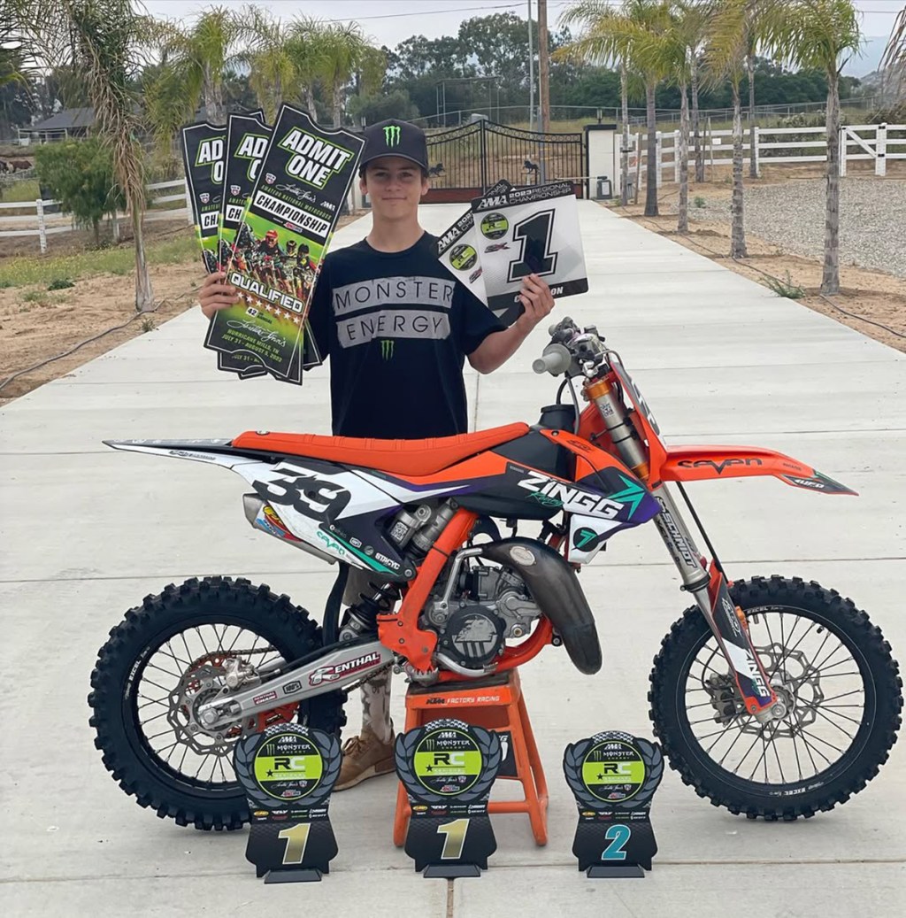 Motocross prodigy Aidan Zingg killed at 16 in tragic race crash